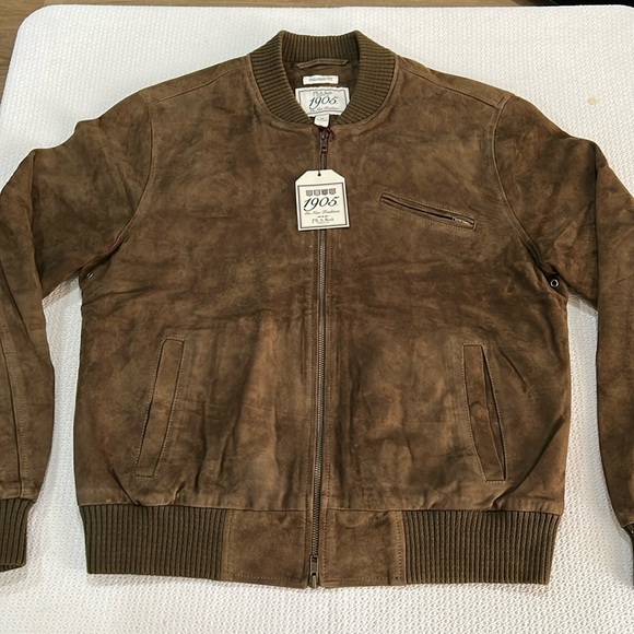 Jos. A. Bank | Jackets & Coats | Jos A Bank Tailored Fit Goat Leather ...